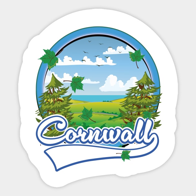 Cornwall - Cornwall England - Sticker | TeePublic